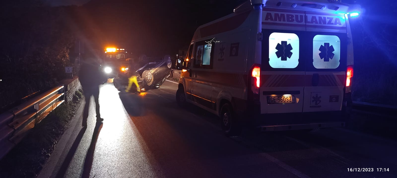 Brolo - Incidente tra due auto sulla SS113: una si ribalta. Un ferito ... Brolo - Incidente tra due auto sulla SS113: una si ribalta. Un ferito ...